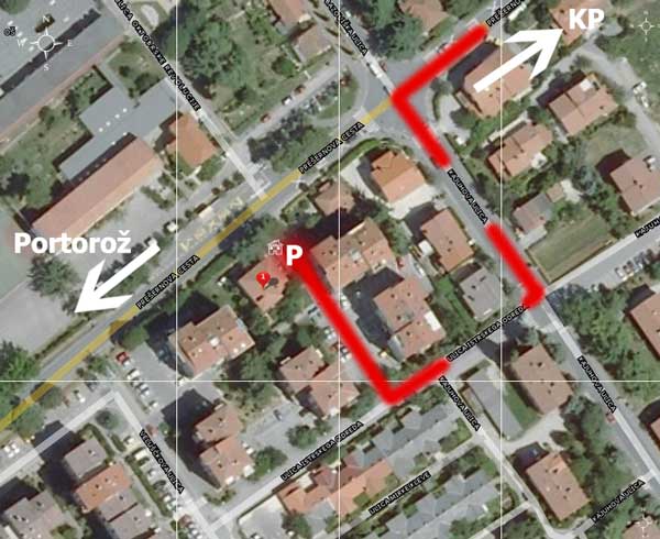 Mapa De Izola Free Political Map Of Muggia Vecchia